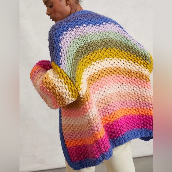 SAACHI | Sweaters | Saachi Womans Mayflower Multicolor Cardigan Sweater ...